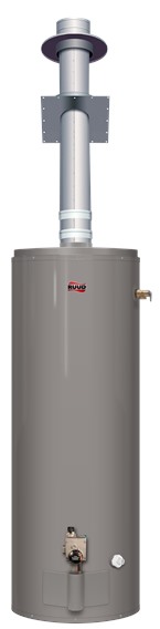 Pacemaker Direct Vent Vertical Option | Ruud Residential Gas Water Heaters